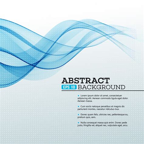 Premium Vector Blue Abstract Waves Background