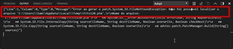 Erro Ao Gerar Patch · Issue 245 · Totvsadvpl Vscode · Github