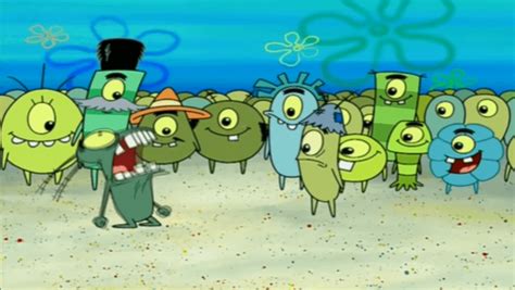 In The Spongebob Squarepants Episode Planktons Army 2002 Plankton