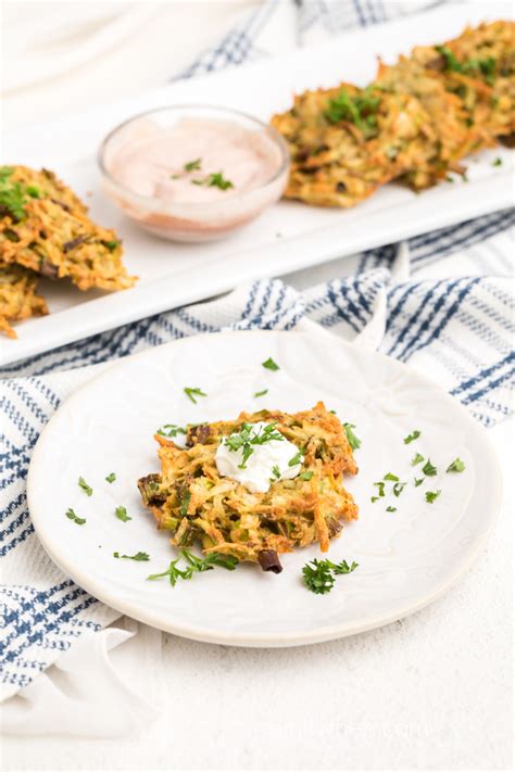 Air Fryer Potato Fritters Pinkwhen