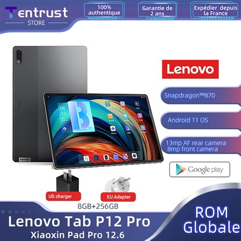 Lenovo Tab P12 Pro 12.6 Inch Global Rom 8gb+256gb Snapdragon 870 ...
