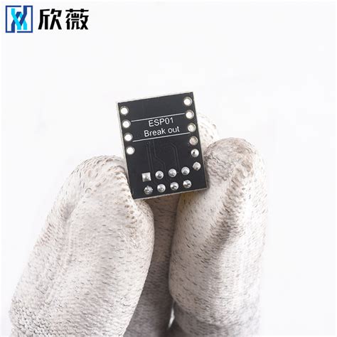 Esp0101s Adapter Board Breadboard Adapter Esp8266 Esp01 Esp01s