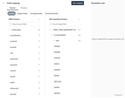 Interfaces Prospecta Help Centre