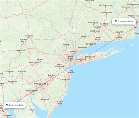 Flights From Providence To Baltimore Pvd To Bwi Airlines And Best