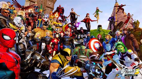 Marvel Ultimate Alliance Characters Wallpapers Wallpaper Cave
