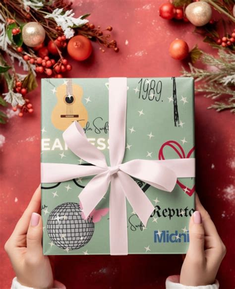 The Eras Tour Taylor Wrapping Paper Taylor Birthday Wrapping Paper