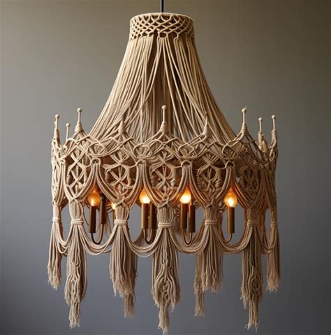 Premium AI Image A Chandelier With The Word Chandelier On It