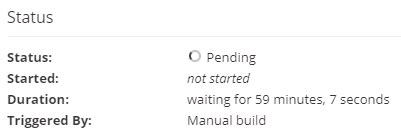 Node Js Openshift 3 Build Stuck In Pending State Stack Overflow