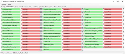 Windows Debloater Tool Debloat GUI Updated Feb V FreeTimeTech