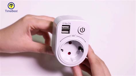 International Multi Plug Pro Usb Adapter Wall Outlet Timer Usb Sockets Home Electric Eu Uk 220v