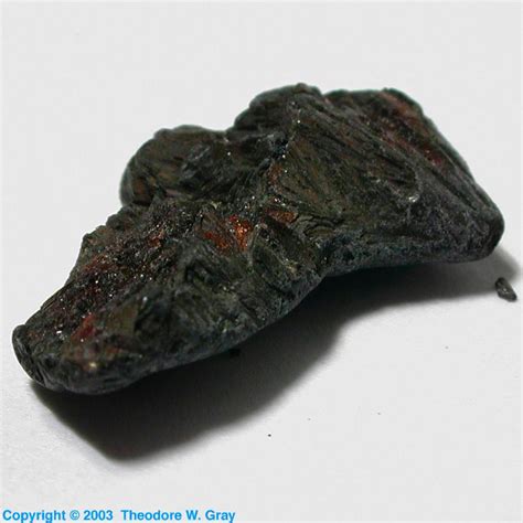 Pure Arsenic A Sample Of The Element Arsenic In The Periodic Table
