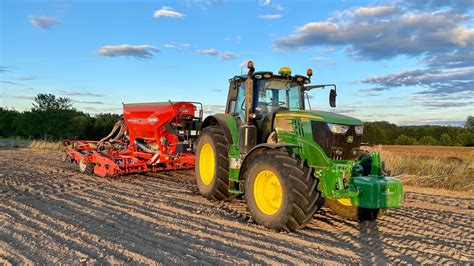 John Deere M Kuhn Espro R Czyli Siew Rzepaku Z Pomoc