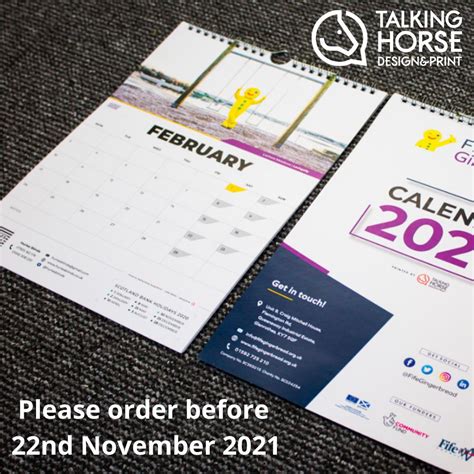 Talking Horse Design & Print on LinkedIn: #goodtimeaheads #mondaymotivation #newyear #calendars