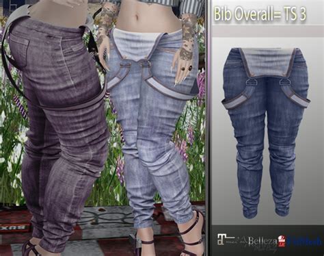 Second Life Marketplace Bib Overall Ts 3