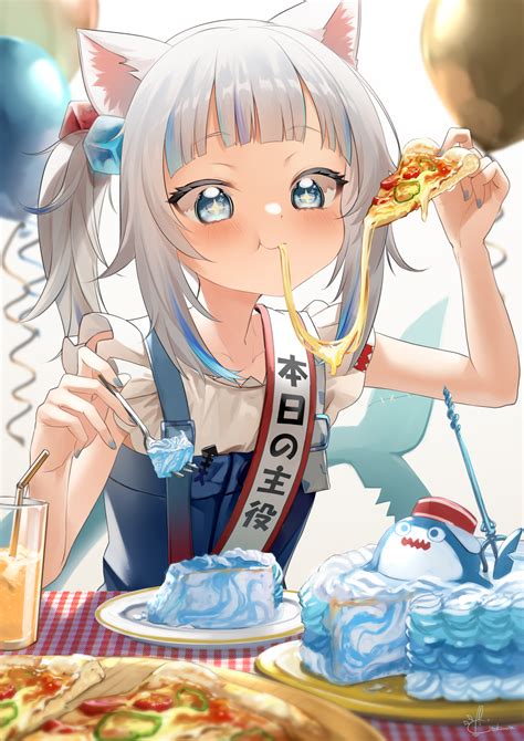 Bloop Gawr Gura Danbooru