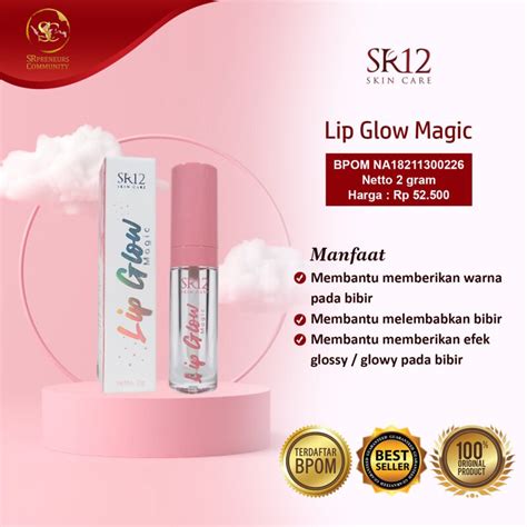 Jual Lip Glow Magic Sr12 Lip Gloss Serum Bibir Sr12 Herbal Skincare