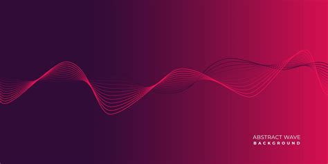 Dynamic Wave Pattern Vector Data Visualization 22482489 Vector Art At Vecteezy