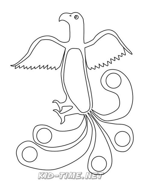 Free Aboriginal Art Coloring Pages