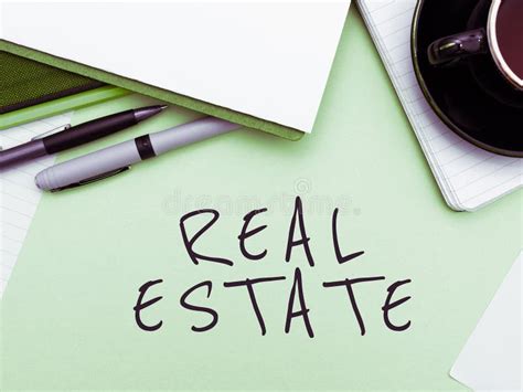 Conceptual Display Real Estate Business Showcase The Property