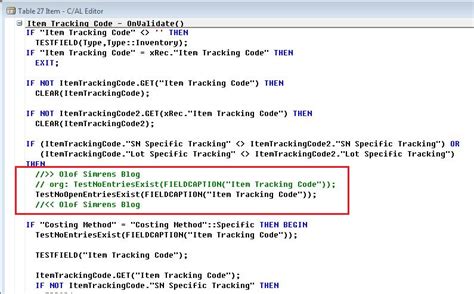 Activate Item Tracking For Items With Ledger Entries In Microsoft