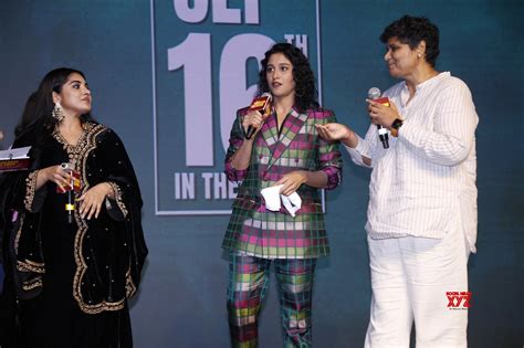 Nivetha Thomas And Regina Cassandras Saakini Daakini Movie Pre Release