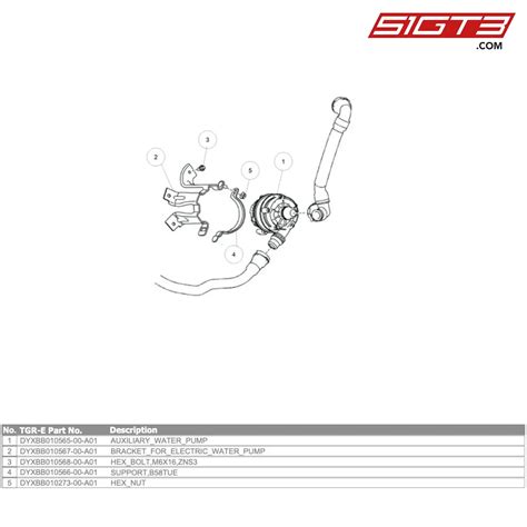 Hex Nut [gr Supra Gt4 Evo] [toyota] [51gt3]
