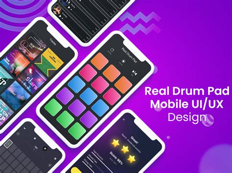 Real Drum Pad App By Ajendra Chovatiya On Dribbble