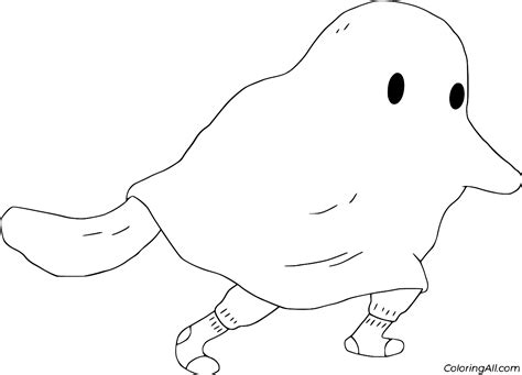 Pepper Ghost Costume Coloring Page Coloringall