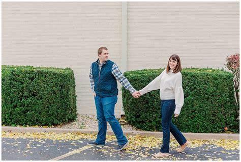 A Fall Engagement In Downtown Palatine Katie And Chris Showit Blog