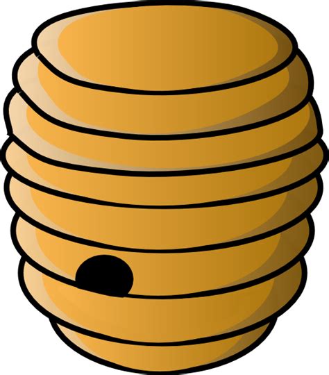 Cartoon Bee Hive Png Clip Art Library