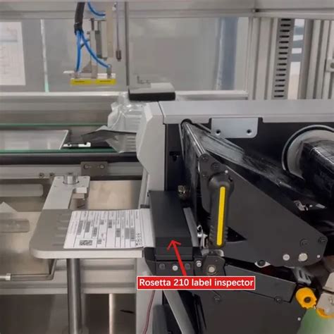 Automatic Inline Label Barcode Print Inspection System For Label