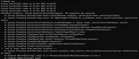 30 Days Of Net 6 Day 17 New Timer Periodictimer Conrad Akunga Building Software In Net