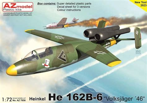 He 162 B ‘Volksjägger’ Released | AeroScale