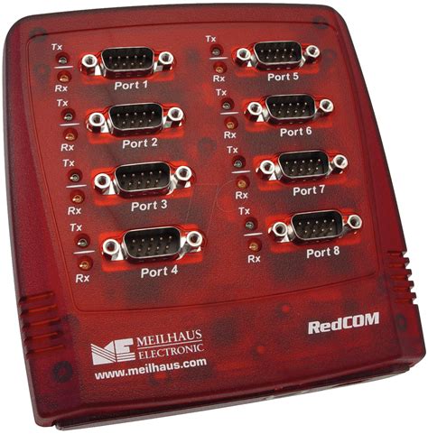 USB 8COM Interface Converter USB To 8 X RS 232 At Reichelt Elektronik