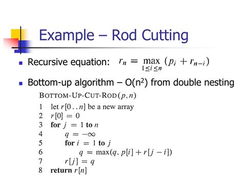 Ppt Dynamic Programming Chapter 15 Highlights Powerpoint Presentation