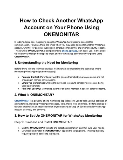 PPT How To Check Another WhatsApp Account On Your Phone Using