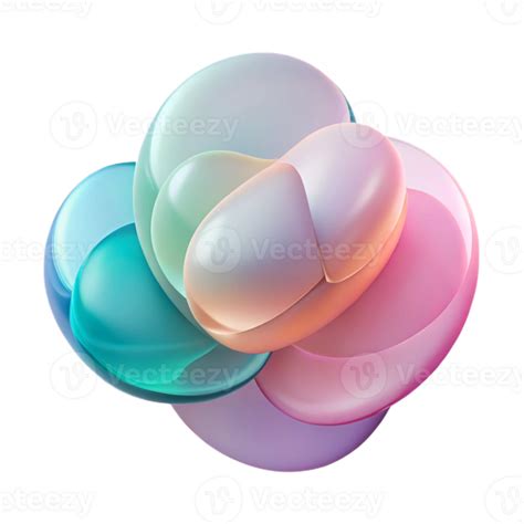 Stunning Traditional A Series Of Overlapping Translucent Shapes Creating A Sense Of Depth And