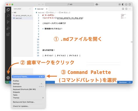 【vscode】 mdファイルをプレビューする だえうホームページ