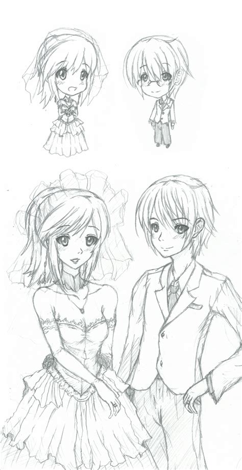 Wedding Picture Commission Anime Concept Art By Embernaga On Deviantart