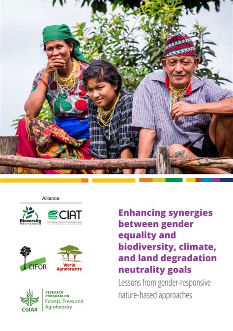 Enhancing Synergies Between Gender Equality And Biodiversity Climate