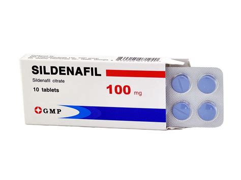 სილდენაფილი 100მგ 10 ტაბლეტი