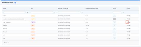 How To Use The Import Pupil Choices Page Bromcom Documentation Centre