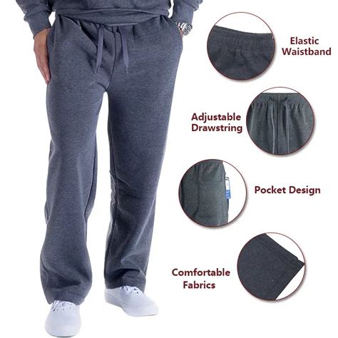 Mens Big And Tall Fleece Pants Leehanton