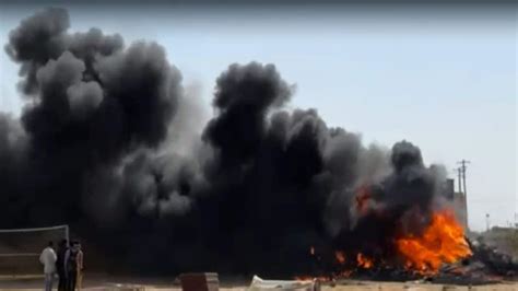 First Accident Of Tejas Iafs Light Combat Aircraft Crashes In