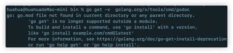 godoc安装与go文档查询 CSDN博客