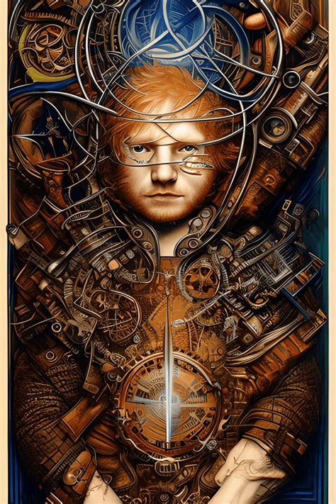 Ed Sheeran Fantasy Poster Ultra Detailed · Creative Fabrica