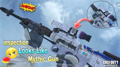😱this Sniper Skin Inspection Looks Like Mythic Inspection Codm S5
