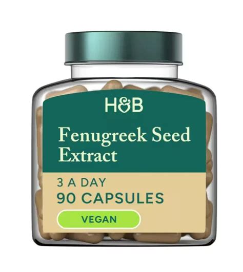 Fenugreek Seed Extract 90 Kapsułek Ekstrakt Z Kozieradki Shaman