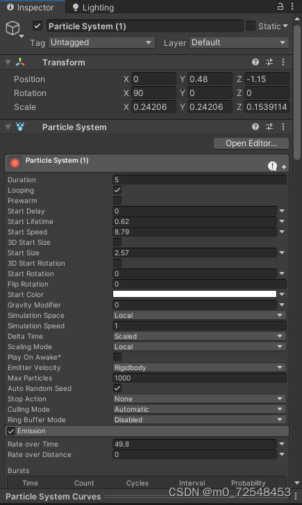 Unity粒子系统简介 unity 2d粒子系统 CSDN博客