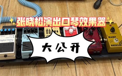 张晓松电声口琴效果器大公开 蓝调口琴张晓松 蓝调口琴张晓松 哔哩哔哩视频